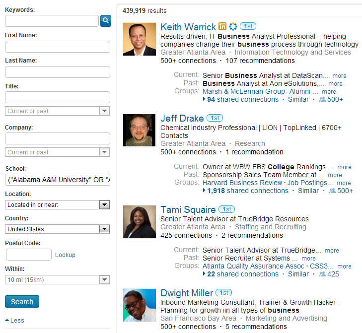 Diversity Sourcing: Boolean Search Strings for LinkedIn