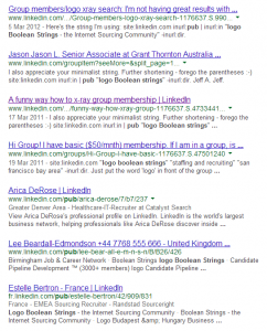Using Google to Search for People in Specific LinkedIn Groups