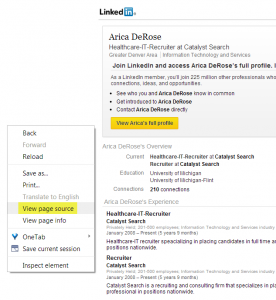Using Google to Search for People in Specific LinkedIn Groups